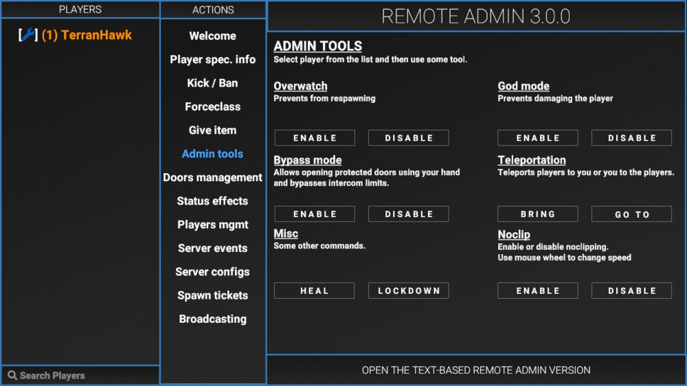 Remote Admin - SCP: Secret Laboratory Public Beta Official Wiki