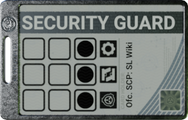 Keycard - SCP: Secret Laboratory English Official Wiki