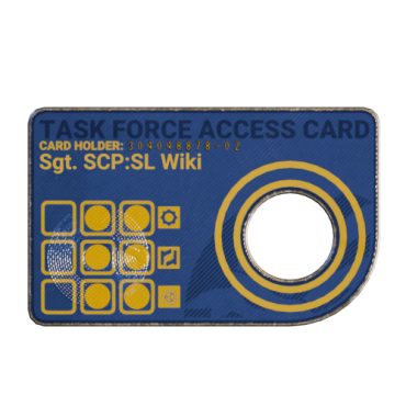 Keycard - SCP: Secret Laboratory Public Beta Official Wiki